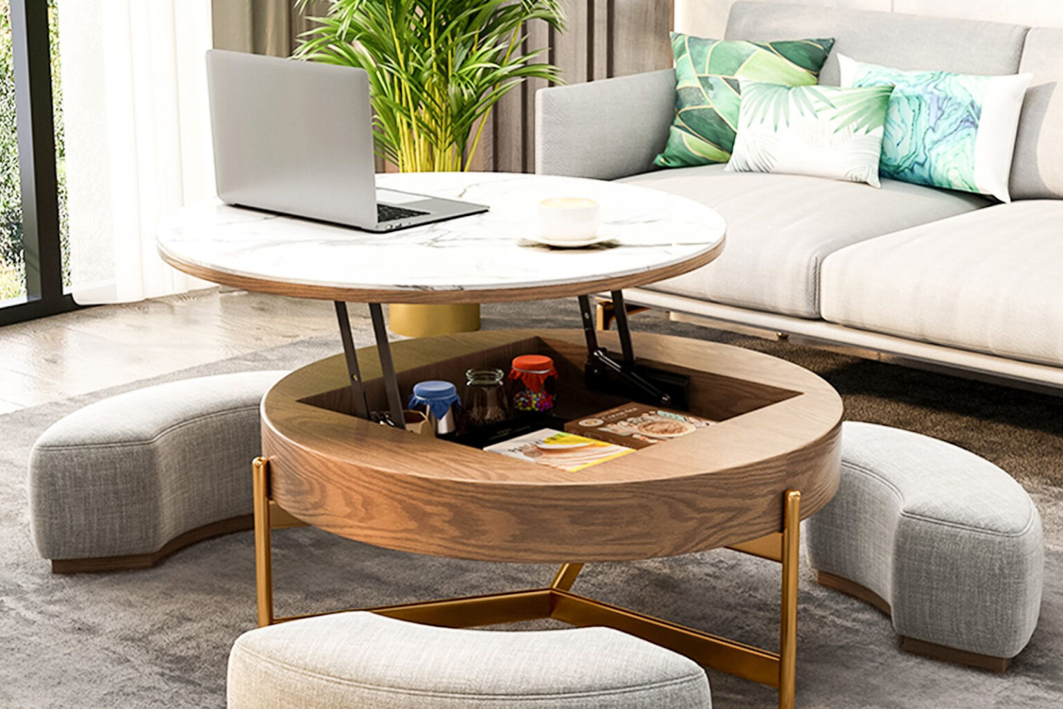 15 Nesting Coffee Table Ideas: A Cluster of Innovation