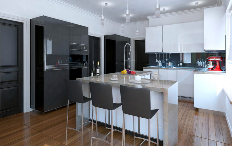 16 Smart Designs to Inspire Your L-Shaped Kitchen Island