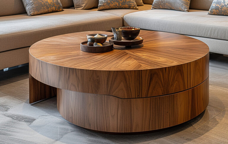 24 Best Round Coffee Tables to Make All Homes Look Breathtaking