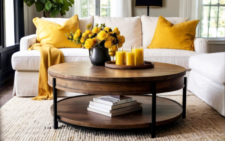 24 Best Round Coffee Tables to Make All Homes Look Breathtaking