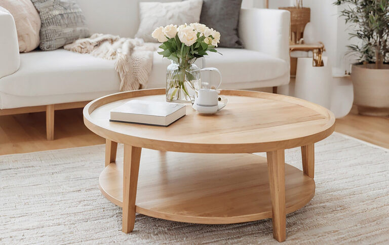 24 Best Round Coffee Tables to Make All Homes Look Breathtaking