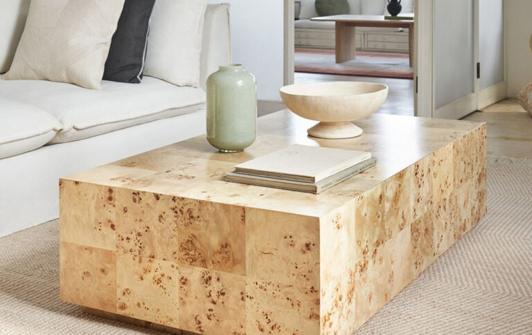 15 Burl Wood Coffee Tables: Fuse Warmth & Rustic Allure