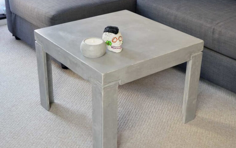 20 Concrete Coffee Tables: Industrial to Modern Inspiration