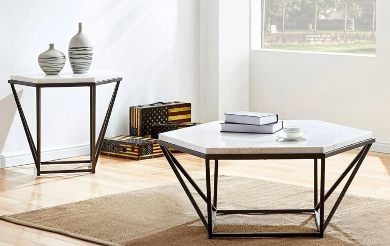 22 Hexagon Coffee Tables: Add An Unconventional Twist