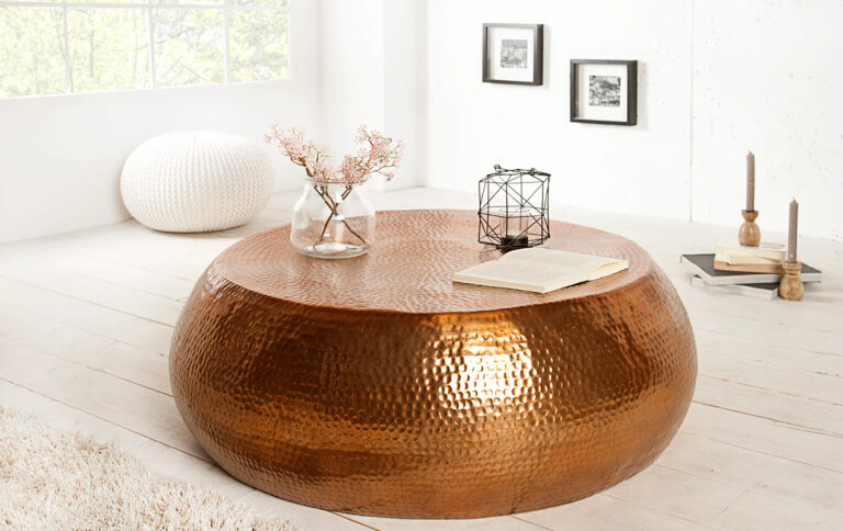 19 Copper Coffee Tables: Industrial Accents to Elegant Aesthetics