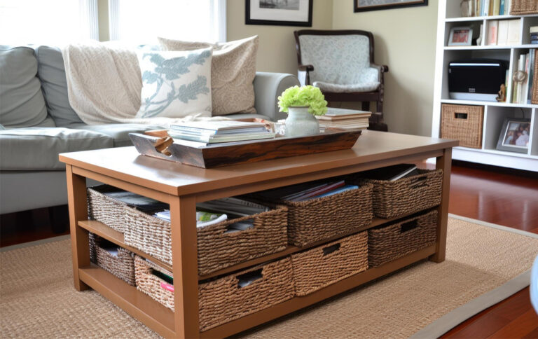 Coffee Table With Drawers: 12 Ideas for Mixing Function & Style