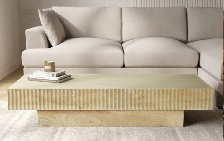 17 Fluted Coffee Tables: Bring a Twist Modernity to Classic Design