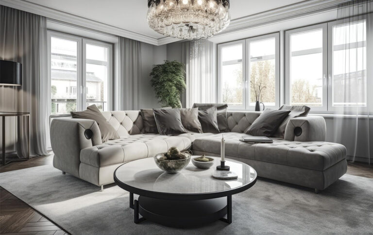 What Coffee Table Shape Complements a Sofa Sectional Best?