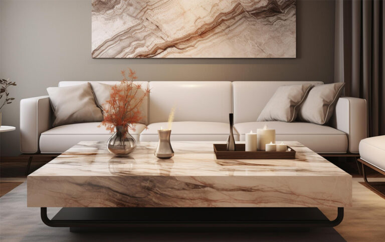 Shaping Style: How to Decorate a Square Coffee Table