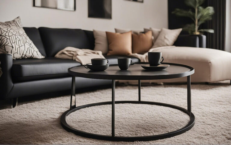 Round Coffee Tables: Building, Usage, & Optimal Sizing
