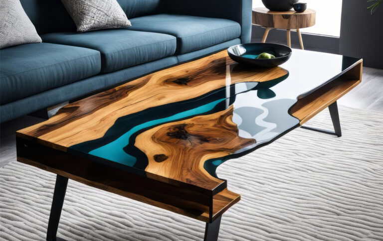 How to Make a Resin & Wood Coffee Table: A First-timer How-to
